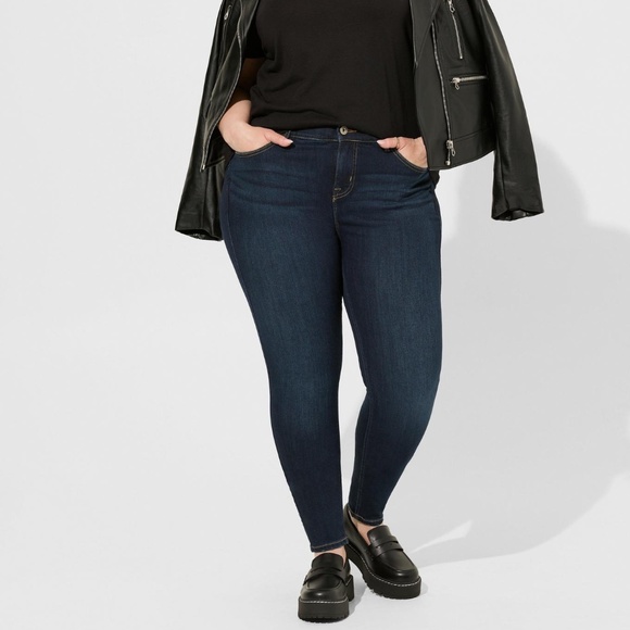 torrid | Jeans | Torrid Bombshell Skinny Premium Stretch Highrise Jean ...